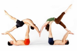 4 Person Yoga Poses
